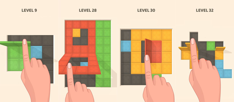 Folding Blocks Tips, Cheats, Tricks & Strategies to Complete All Levels ...