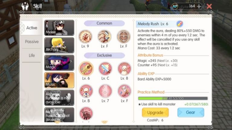 Mabinogi Fantasy Life Character Class Setups and Builds Guide ...