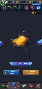 falcon-squad-golden-chest - Level Winner