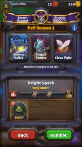 warcraft-rumble-pvp - Level Winner