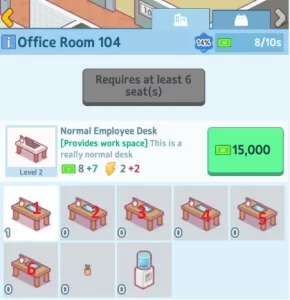 office-cat-idle-tycoon-furnish2 - Level Winner