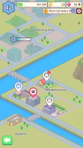 office-cat-idle-tycoon-map - Level Winner