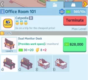 office-cat-idle-tycoon-ug - Level Winner